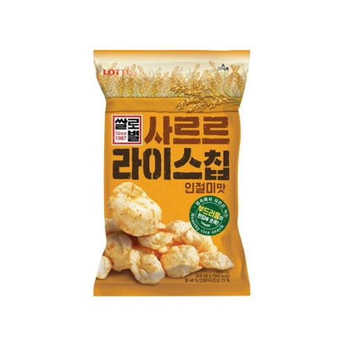 LOTTE RICE CHIP 60G — Happy Mart