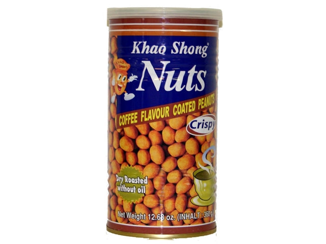 KHAO SHONG COFFEE FLAVORED PEANUTS 360G — Happy Mart