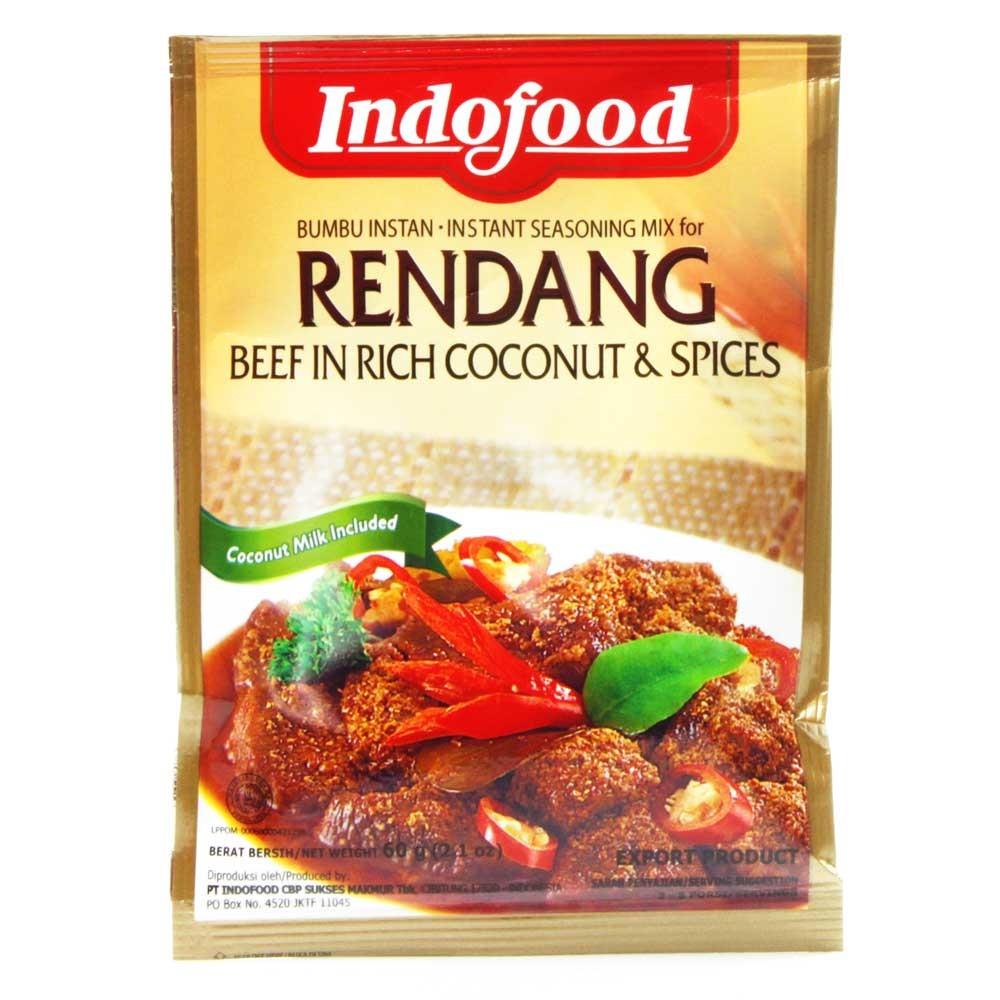 INDOFOOD RENDANG 60G — Happy Mart