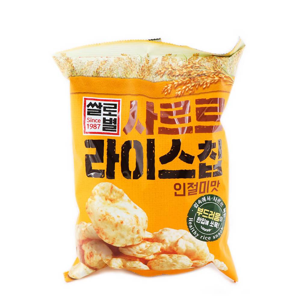 LOTTE CRISPY RICE CHIP 120G — Happy Mart