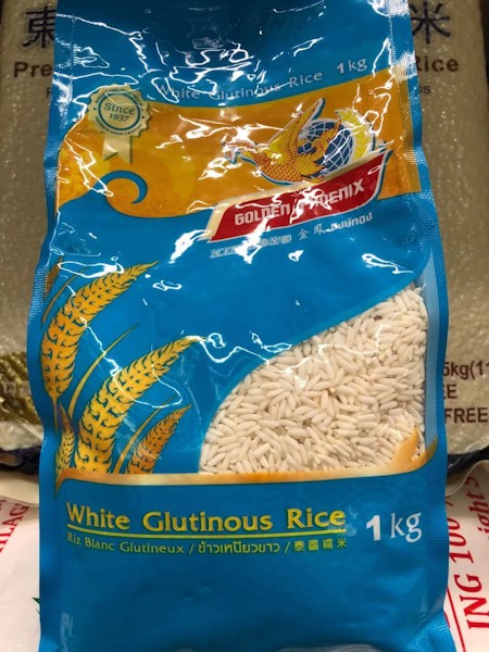 GOLDEN PHOENIX WHITE GLUTINOUS RICE 1KG — Happy Mart