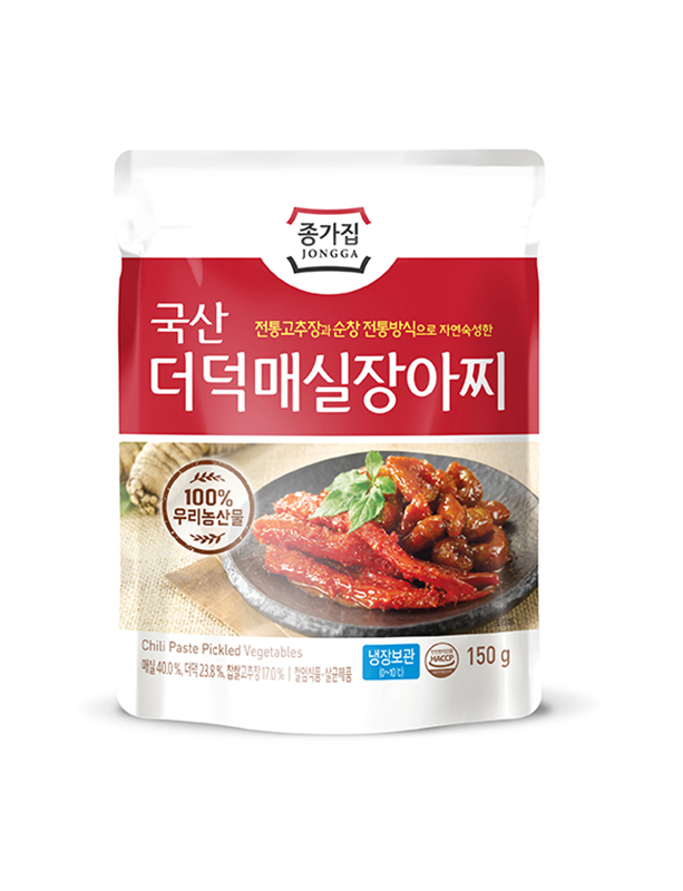 JONGGA PICKLED PLUM DEODEOK 150G — Happy Mart